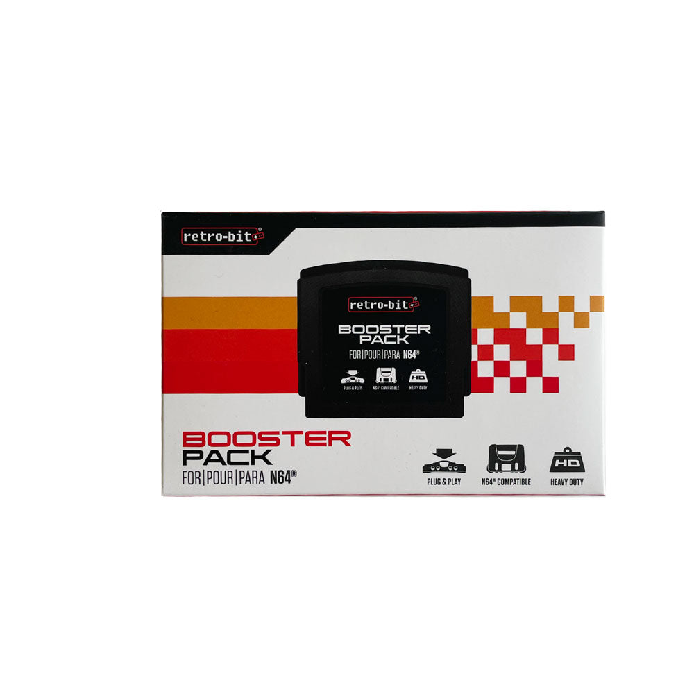 BOOSTER PACK FOR THE N64 – The Retro Room