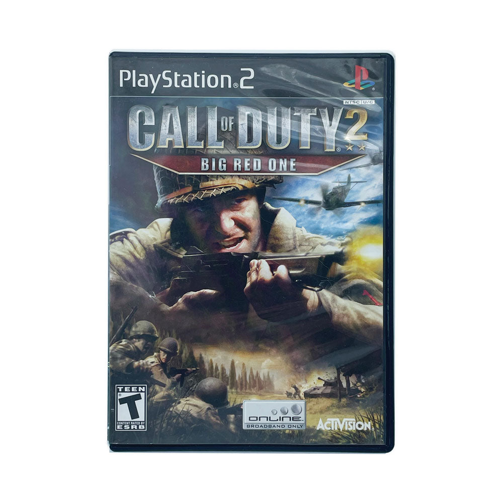 CALL OF DUTY 2 BIG RED ONE | PS2 – The Retro Room