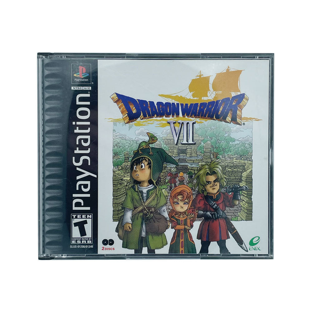 DRAGON QUEST VII | NO MANUAL | PS1 – The Retro Room
