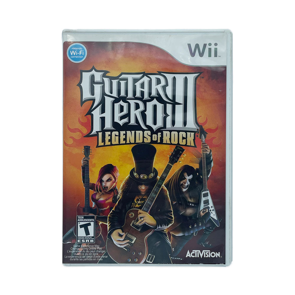 GUITAR HERO III LEGENDS OF ROCK | Wii – The Retro Room
