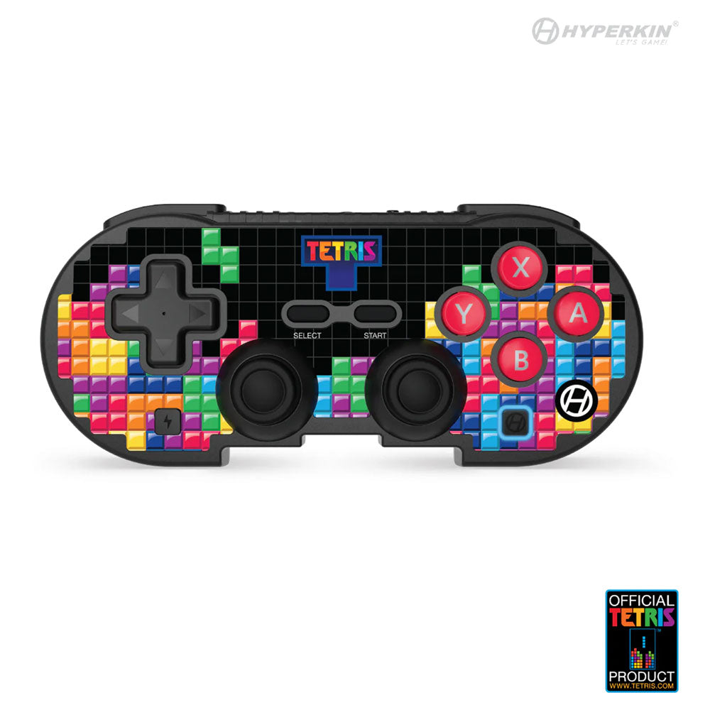 HYPERKIN LIMITED EDITION PIXEL ART BLUETOOTH CONTROLLER OFFICIAL TETRI ...