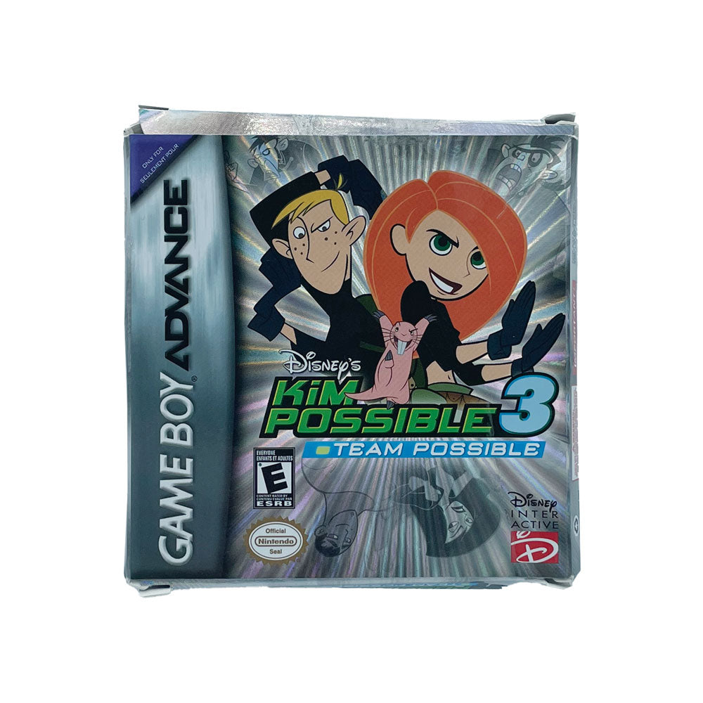 KIM POSSIBLE 3 TEAM POSSIBLE - GBA – The Retro Room