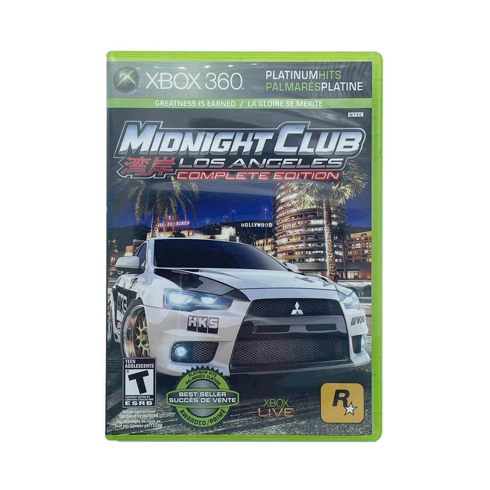 MIDNIGHT CLUB LOS ANGELES COMPLETE EDITION (PH) - 360 – The Retro Room