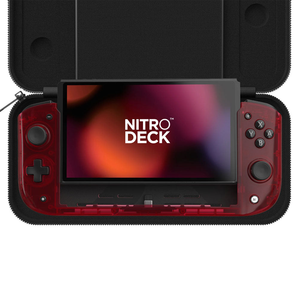 NITRO DECK - ATOMIC RED WITH CARRY CASE – The Retro Room