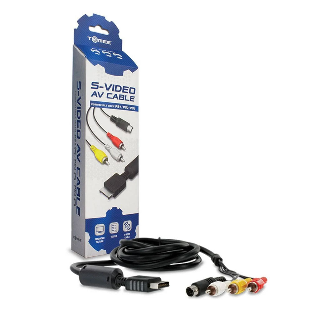 PS2 AV CABLES WITH S-VIDEO – The Retro Room