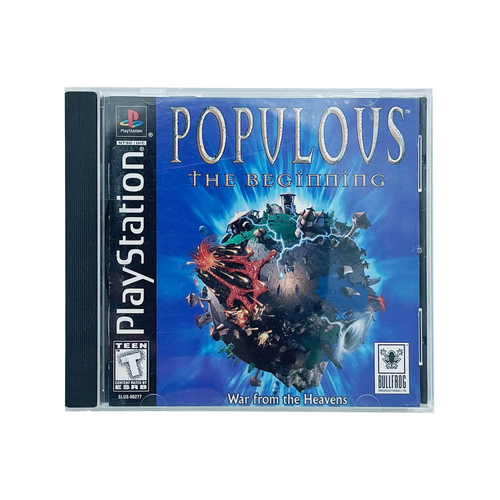 POPULOUS THE BEGINNING - PS1 – The Retro Room