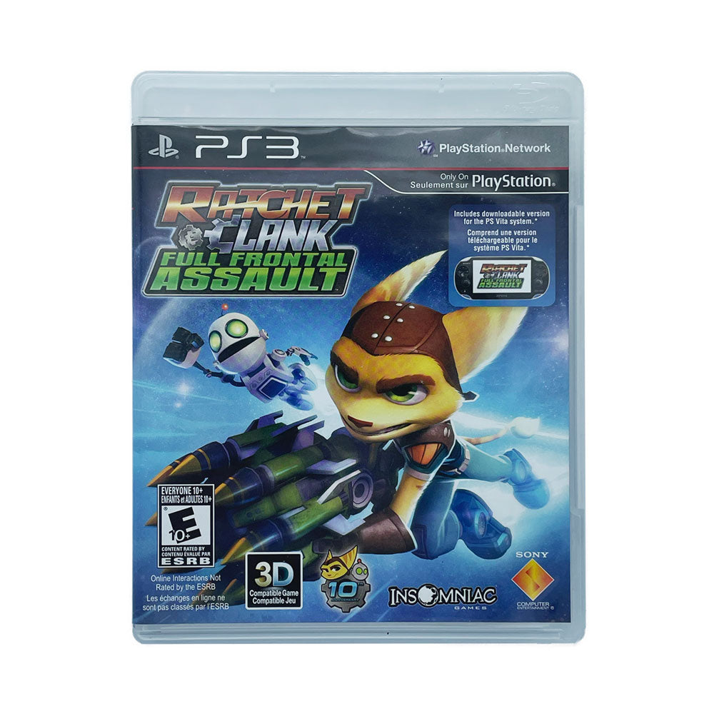 RATCHET & CLANK FULL FRONTAL ASSAULT | PS3 – The Retro Room