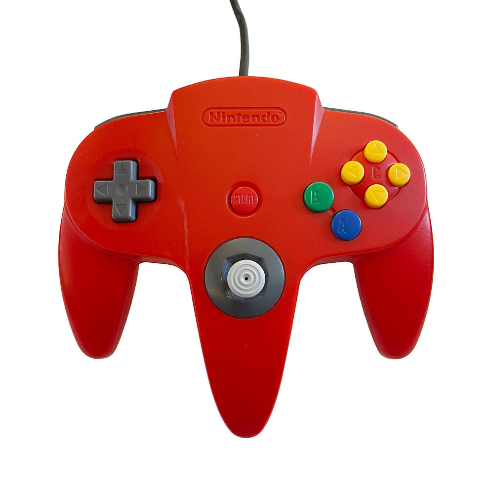 NINTENDO 64 CONTROLLER - RED – The Retro Room