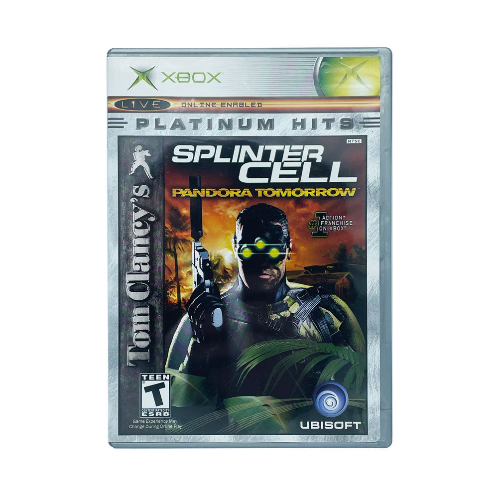 SPLINTER CELL PANDORA TOMORROW (PH) | XBOX – The Retro Room