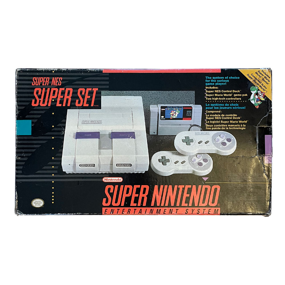 SUPER NINTENDO SUPER SET – The Retro Room
