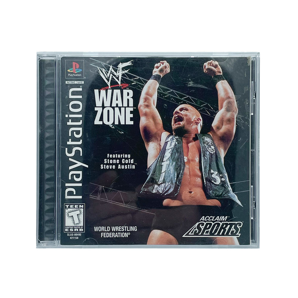WWF WAR ZONE - PS1 – The Retro Room