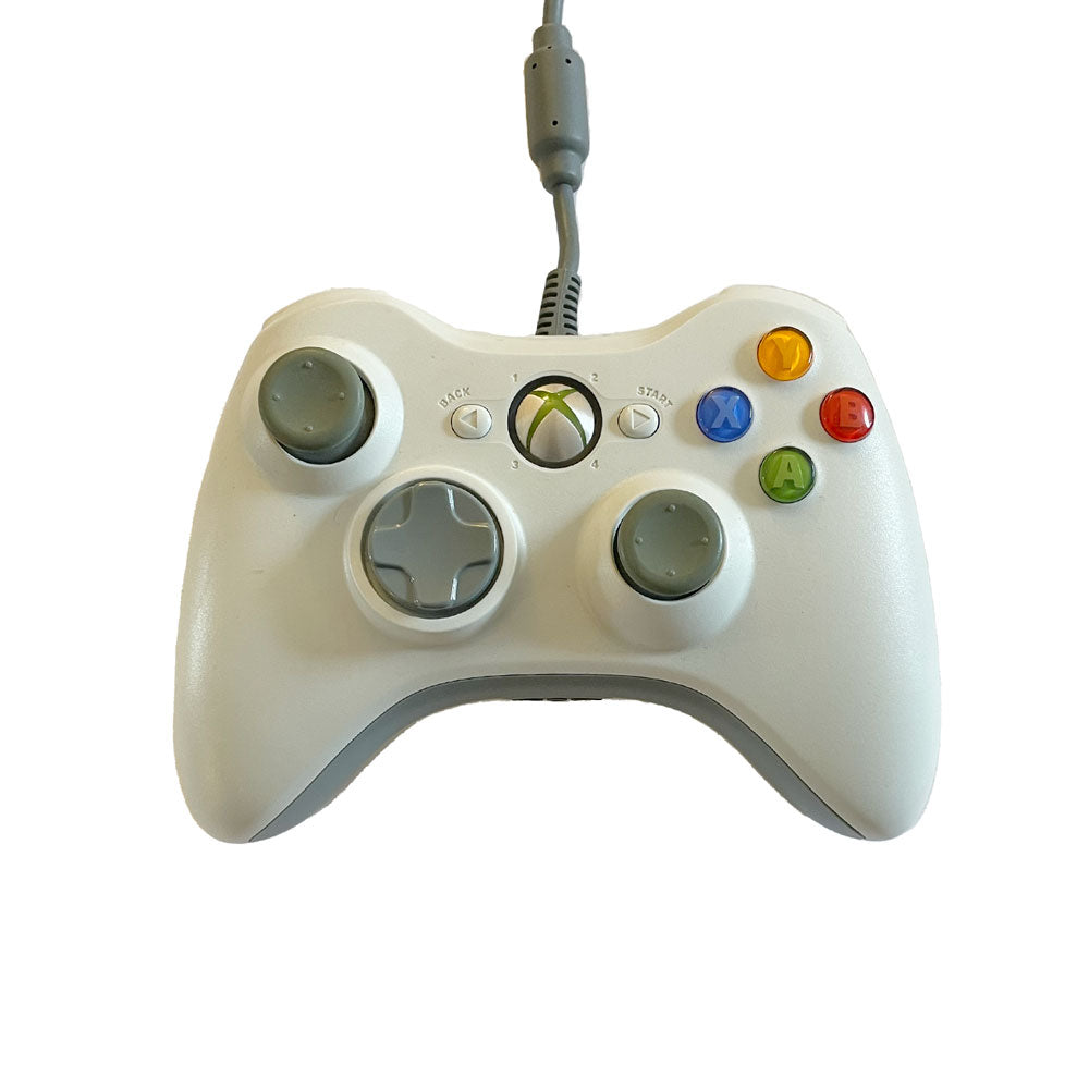 XBOX 360 CONTROLLER - WHITE – The Retro Room