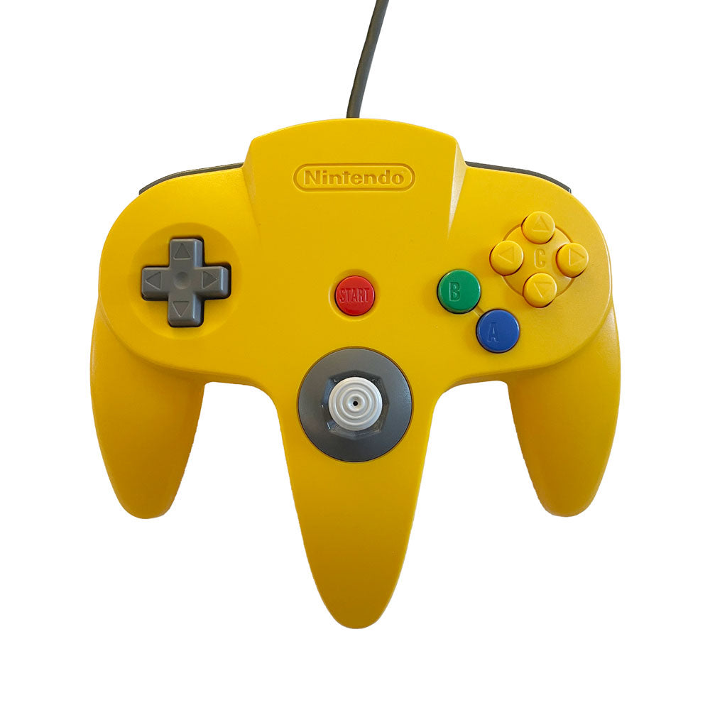 NINTENDO 64 CONTROLLER - YELLOW – The Retro Room